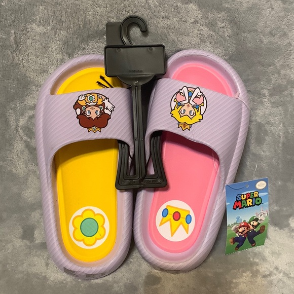 Ground Up | Shoes | Super Mario Peach Girls Slides Sandals | Poshmark
